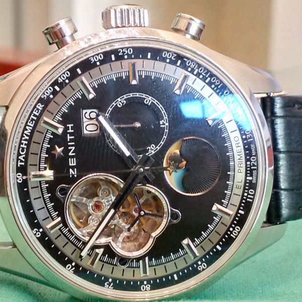 FSOT: Zenith El Primero Chronomaster Grande Date Moon Phase ...