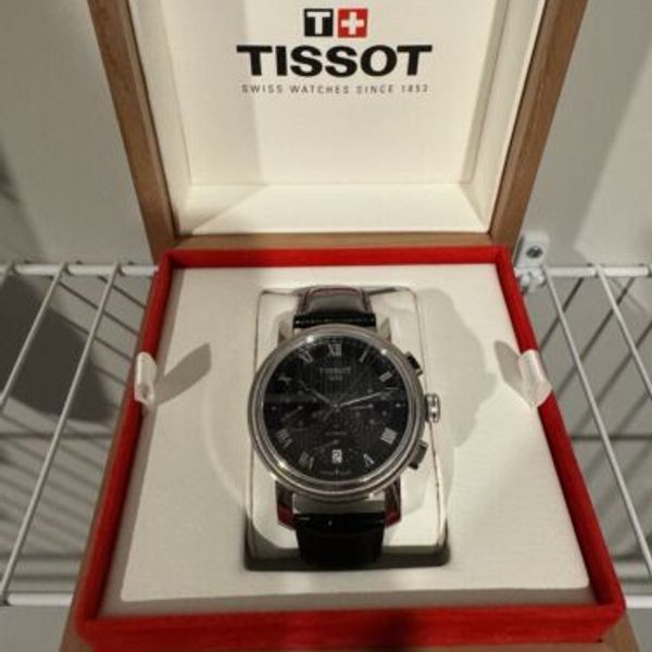 Tissot Bridgeport Automatic Chronograph Black Dial | WatchCharts ...