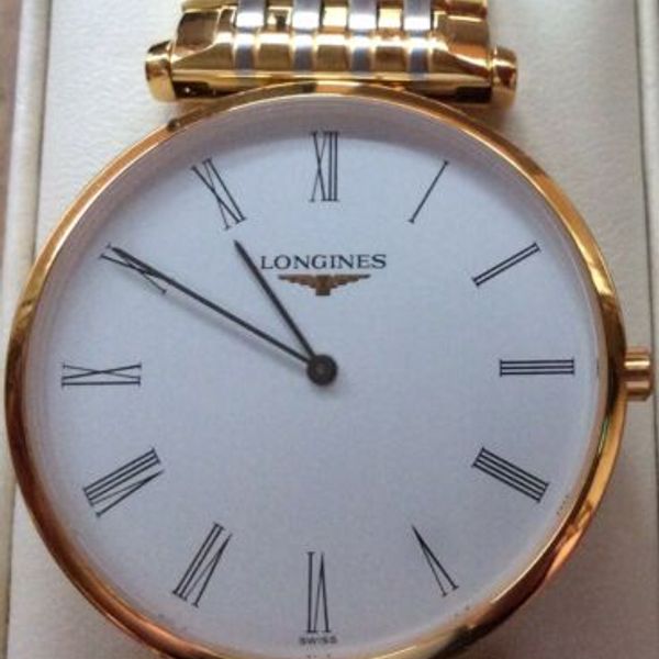 Longines La Grande Classique Mens 36mm Quartz Watch L47092117 Never ...