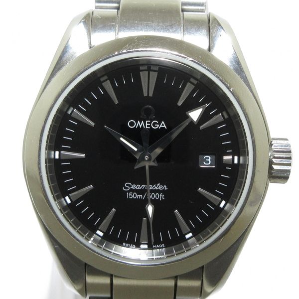 [New] [Used] OMEGA Seamaster Aqua Terra Watch SS Black | WatchCharts ...