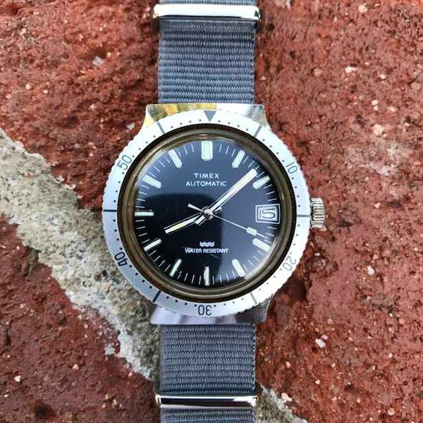 [WTS] Vintage 1970s Timex Automatic "Diver" | WatchCharts Marketplace