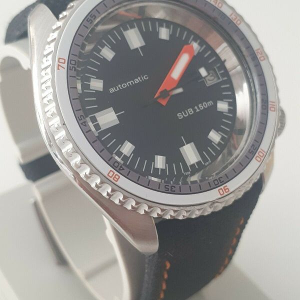 Vintage Seiko 7002 automatic diver mod Doxa | WatchCharts