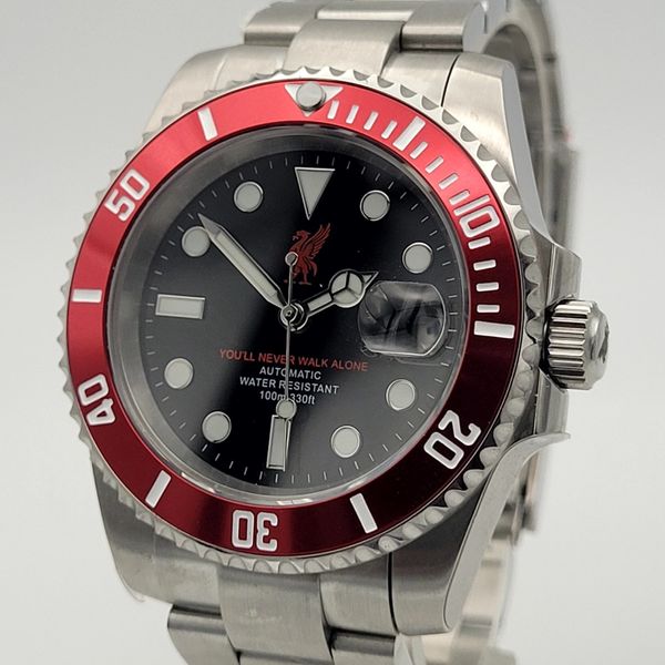 Liverpool LFC Football Watch SEIKO TMI Automatic Movement 100m WR ...