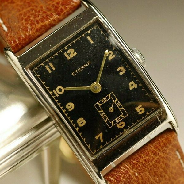 Ancienne montre ETERNA 1935 CURVEX VINTAGE WATCH | WatchCharts Marketplace