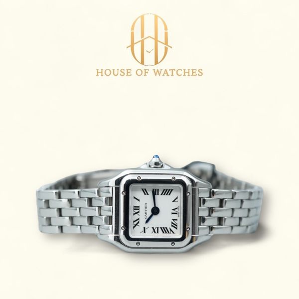 Brand New January 2026 Cartier Panthere De Cartier Silver Mini Model ...