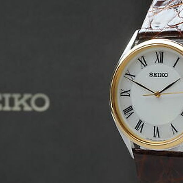 [MINT] SEIKO Dolce 8J41-0AJ0 SACM152 Round Quartz Men's Wrist watch ...