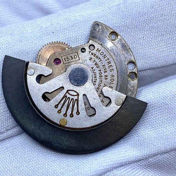 Rolex Rotor Assembly Cal. 1530, Caliber, Vintage, Butterfly, Part ...