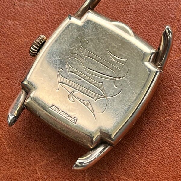 HAMILTON VINTAGE MANS FANCY CASE GOLD FILLED VERY CLEAN WRISTWATCH ...