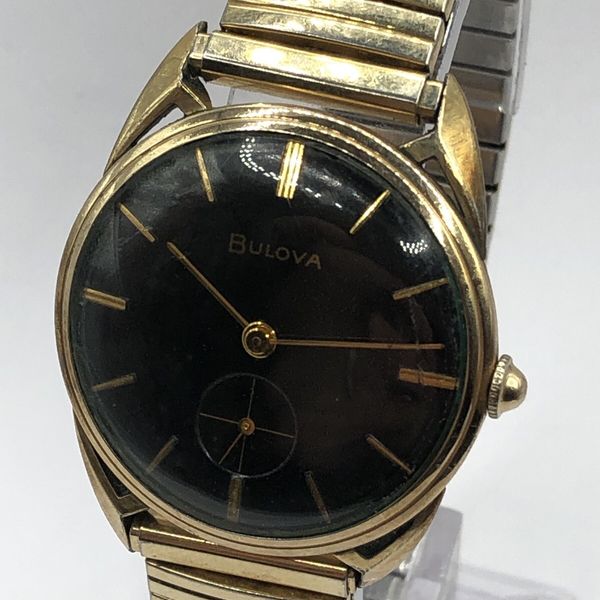 Men's SWISS Vintage 1956 Watch BULOVA "President" Cal.10BU. Manual Wind ...