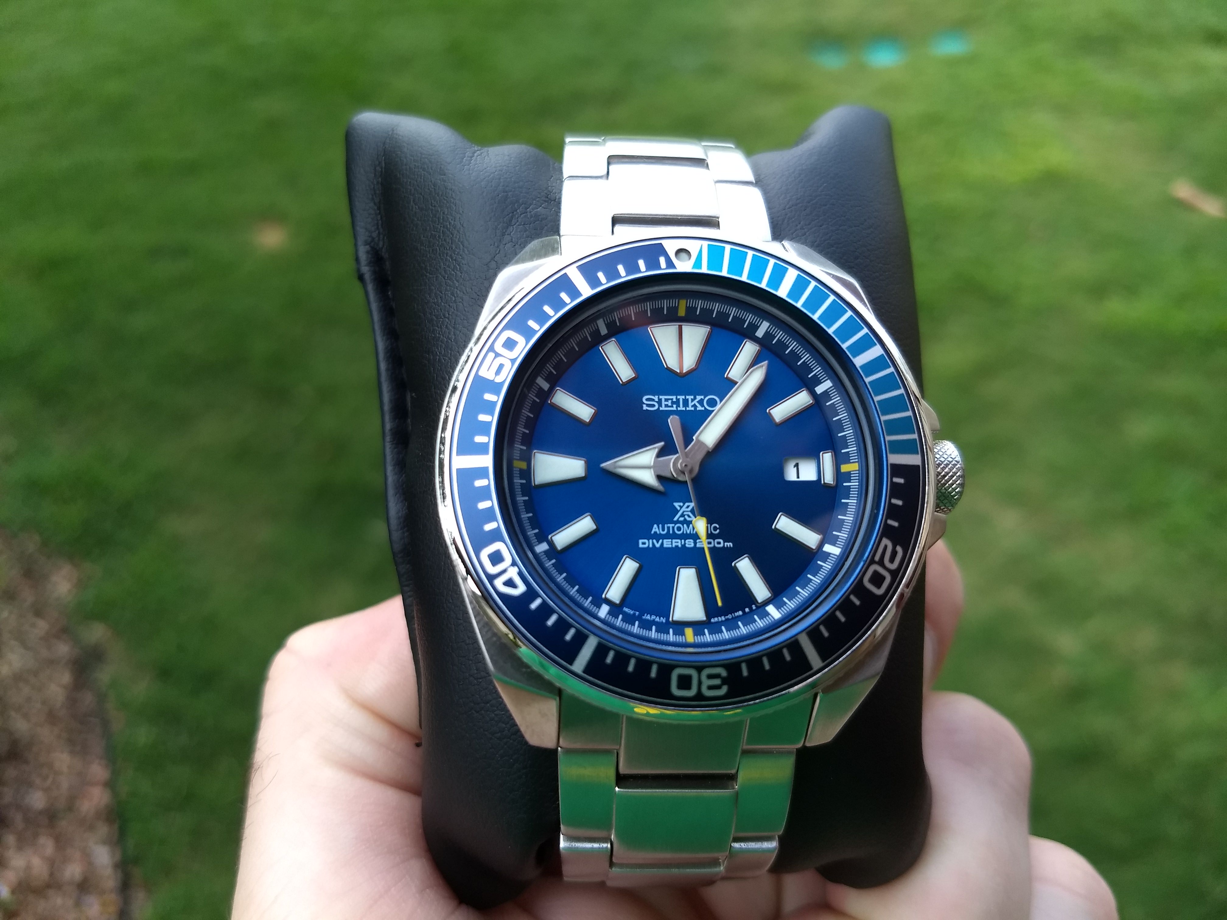 [WTS] Seiko SRPB09 Limited Edition Blue Lagoon Samurai | WatchCharts