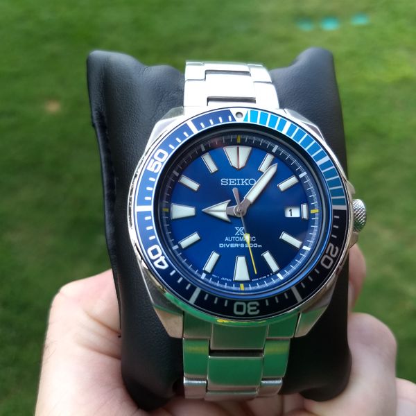 [WTS] Seiko SRPB09 Limited Edition Blue Lagoon Samurai | WatchCharts