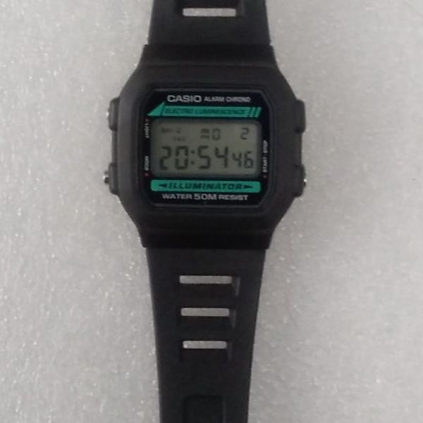 Casio W-86-1VQES Alarm Chronograph Watch Discontinued Model | WatchCharts Marketplace