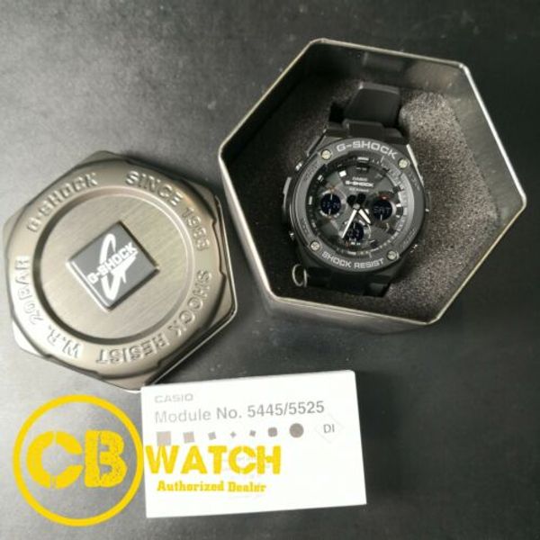 CASIO G-SHOCK Watch GST-S100G-1B Tough Solar Stainless Analog Digital | WatchCharts Marketplace