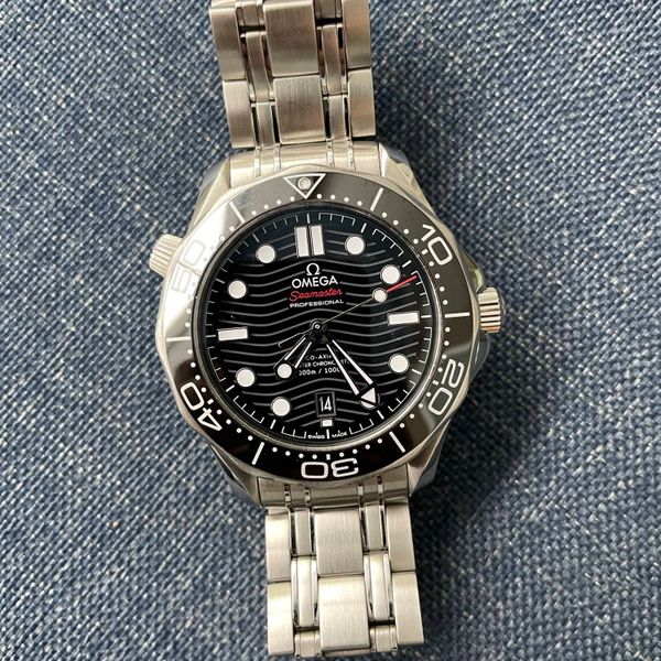 [WTS] Omega Seamaster Black Wave Dial | WatchCharts Marketplace