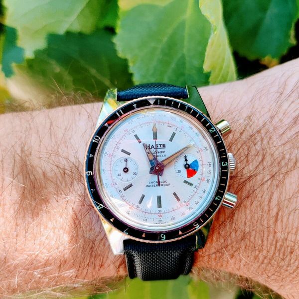 Haste Caribbean 2002 Chronograph Vintage Diver Wrist Watch on sail ...