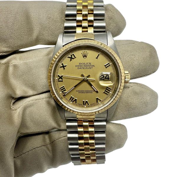 [WTS] 1991 Rolex DateJust 36mm Reference 16233 Rare Champagne Shantung ...