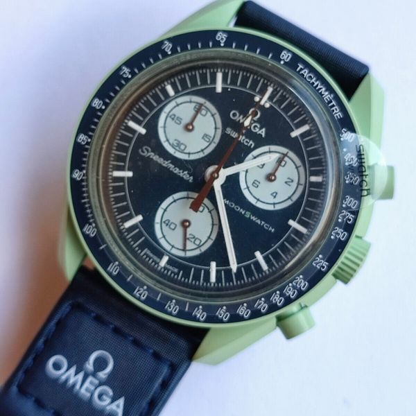 SWATCH + OMEGA X SWATCH + SO33G100 MISSION ON EARTH + NO BOX + NEW/NEW ...