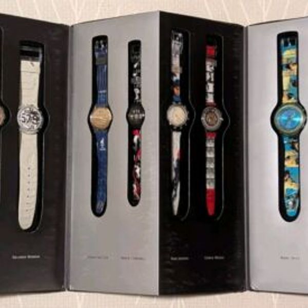 Swatch Olympic Legends Collection Set 10 Watches Limited Edition ...