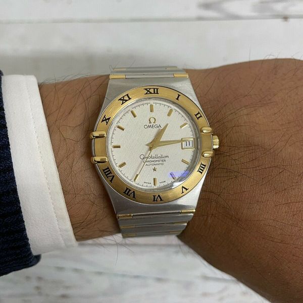 Omega Constellation Chronometer Authentic Gold and Silver 1551/861 ...