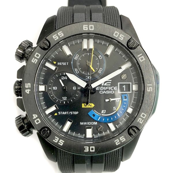 CASIO [Casio] EFR-558B Edifice Quartz Men's Calendar Stainless Steel ...