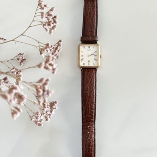 Vintage Citizen Quartz Date Watch Rectangular Dial | WatchCharts ...