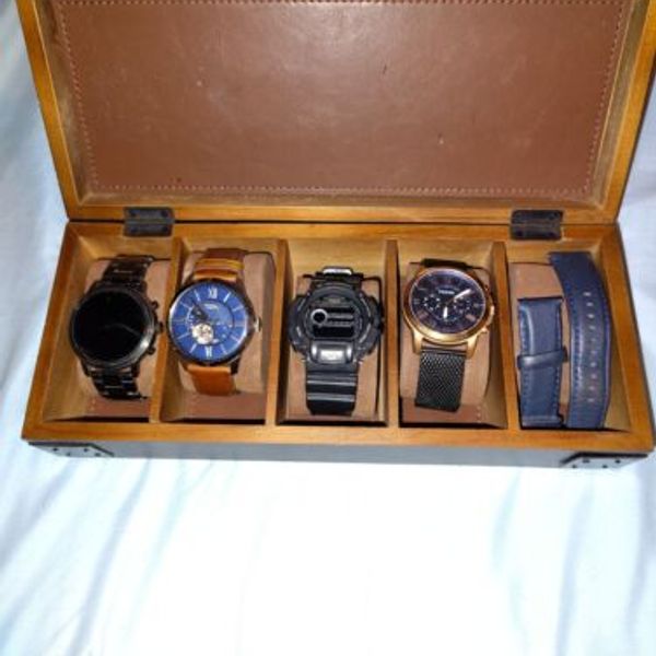 Fossil Watch Collection Lot With Box | WatchCharts Marketplace
