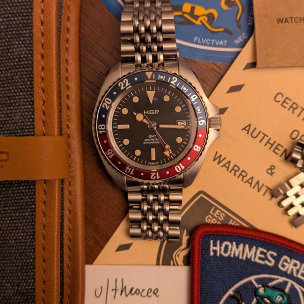 [WTS] HGP GMT Pepsi watch $400 | WatchCharts Marketplace