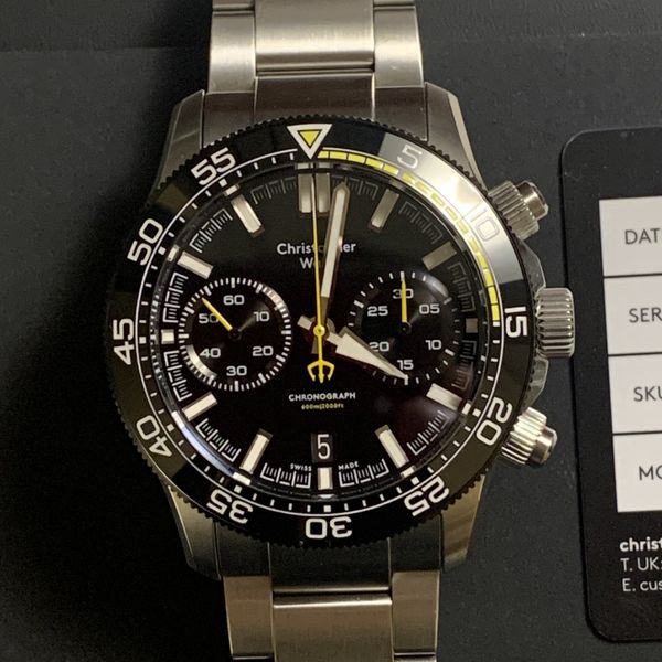 Christopher Ward C60 Chronograph “BumbleBeast” full kit | WatchCharts ...