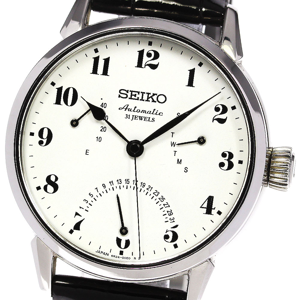 ★With box and warranty card [SEIKO] Seiko Presage Power Reserve Day ...