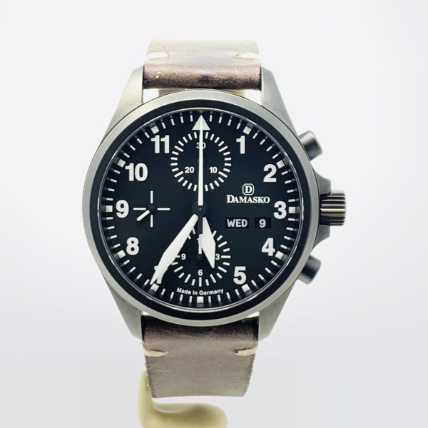 FS: Damasko DC56 Black Day-Date Chronograph Watch | WatchCharts Marketplace