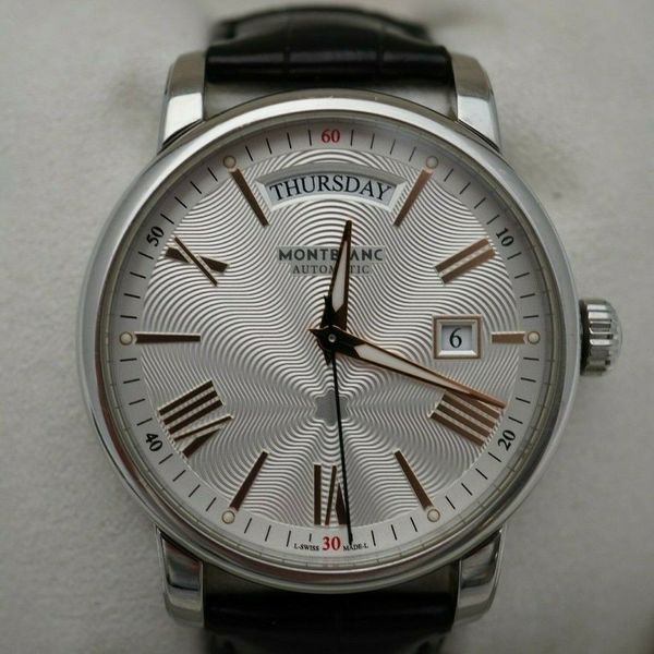 MontBlanc 4810 Day Date Automatic Wrist Watch 7391 - PLNG3L994 - A265 ...
