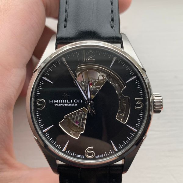 [WTS] Hamilton Jazzmaster Viewmatic “Open Heart” Full Set | WatchCharts ...