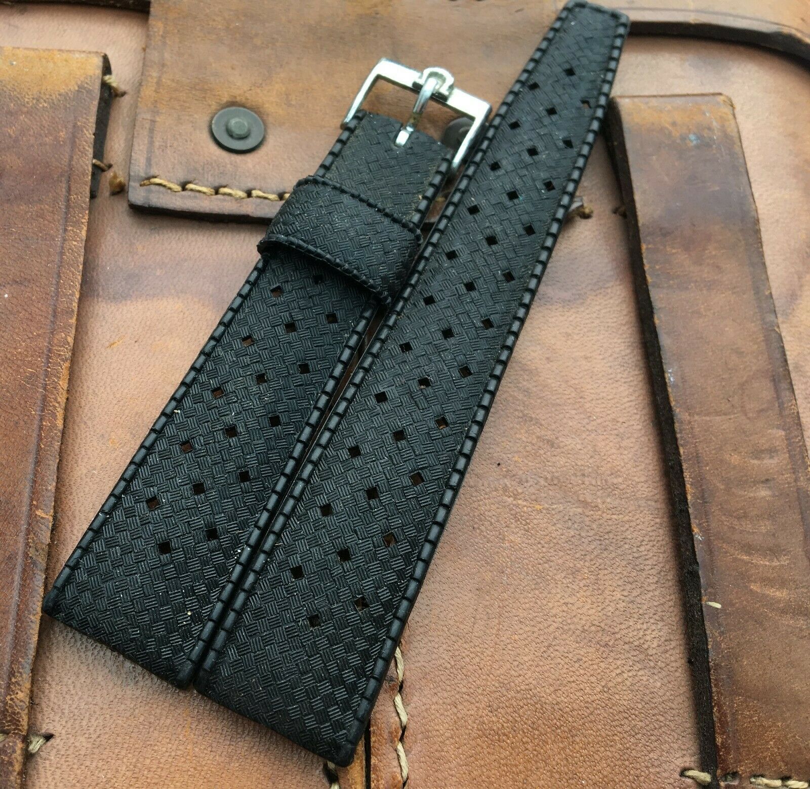 VINTAGE 20MM TROPIC STRAP FROM OMEGA SEAMASTER 300 165.024 ...