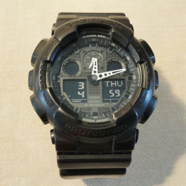 Casio G-Shock 5081 GA-100-1A1 - Everything Works - Good Condition - New Battery | WatchCharts