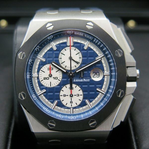 FS: Audemars Piguet 26401PO ROYAL OAK OFFSHORE 44M PLATINUM CHRONOGRAPH ...