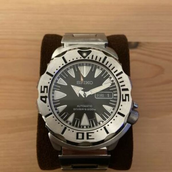 Seiko Black Monster 2nd Generation SRP307 No Reserve! | WatchCharts ...