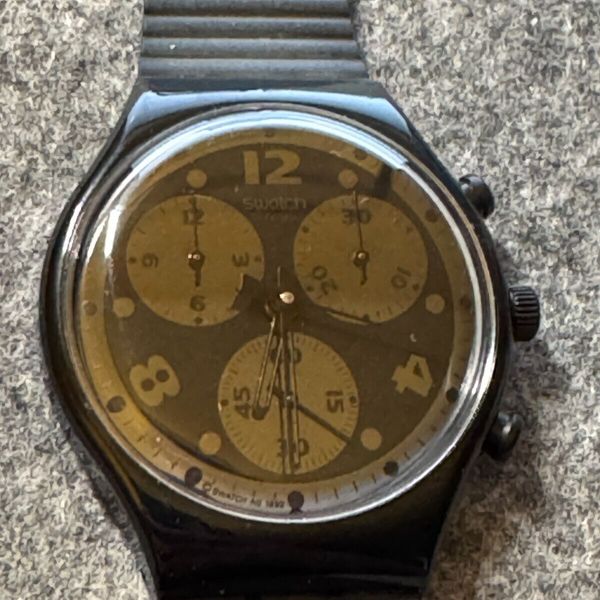Vintage Swatch Watch MOONSHADOW SCB110 CHRONOGRAPH | WatchCharts ...