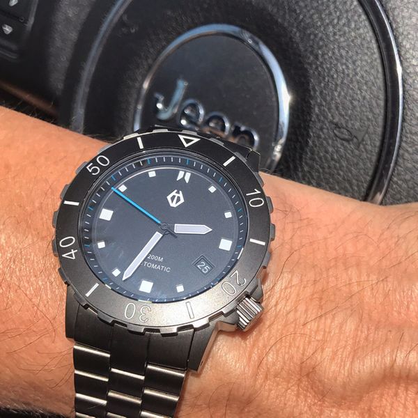 SOLD: Hamtun H1: Grade 5 titanium automatic dive watch | WatchCharts