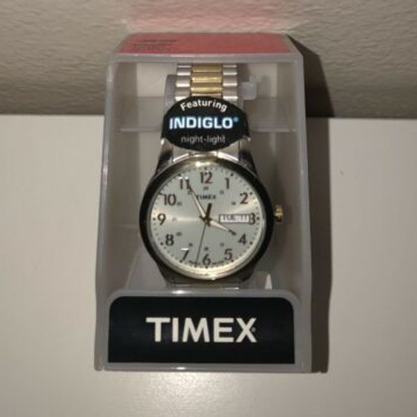 Timex Men's T2M935 JT Classics Dress Two-tone With Expansion Band ...