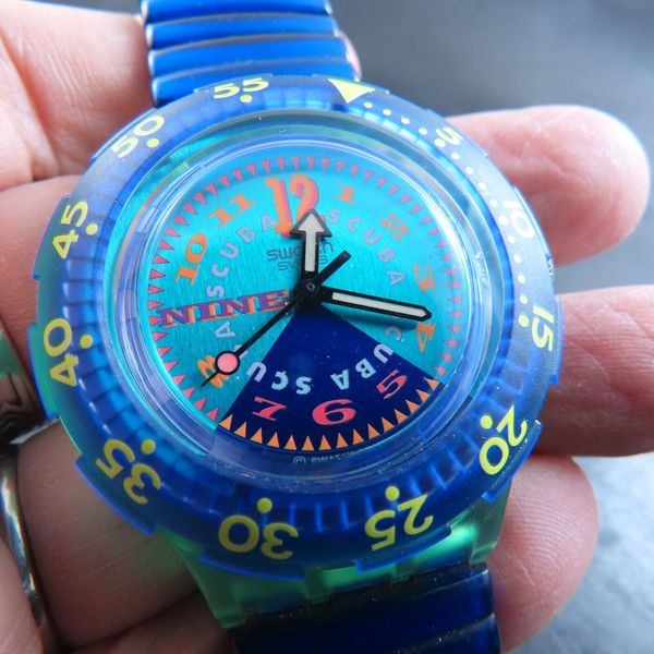Swiss Made Swatch Scuba Diver 200M Quartz Men Watch | WatchCharts ...
