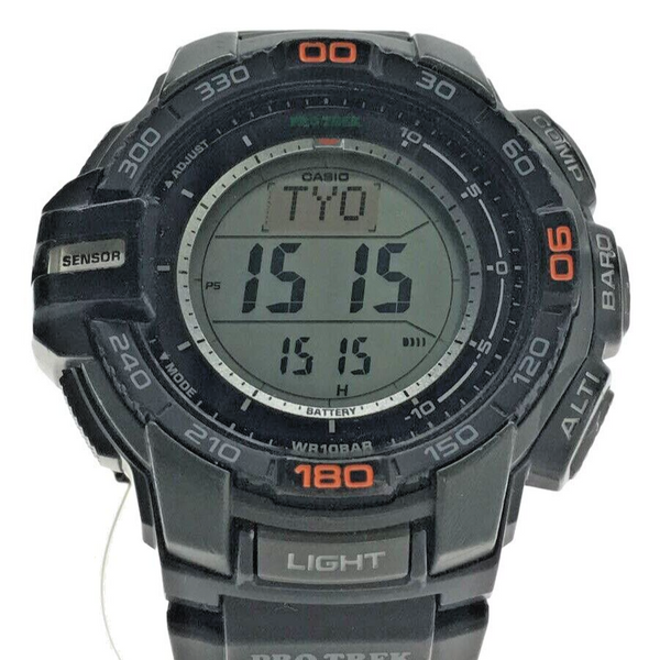 Casio PROTREK PRG-270-1JF Triple Sensor Ver.3 Black Men's Watch Used | WatchCharts