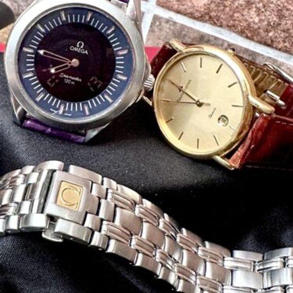 Omega Seamaster 120M Calibre: Omega 1665 Digital 38mm Watch & Maurice ...