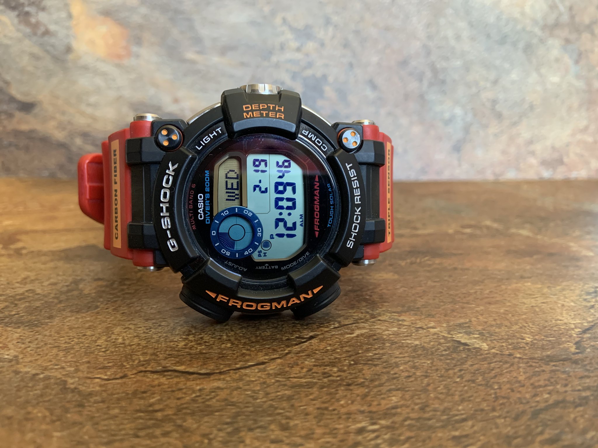 FS: Casio G-Shock Frogman GWF-D1000ARR Arctic Research Red | WatchCharts