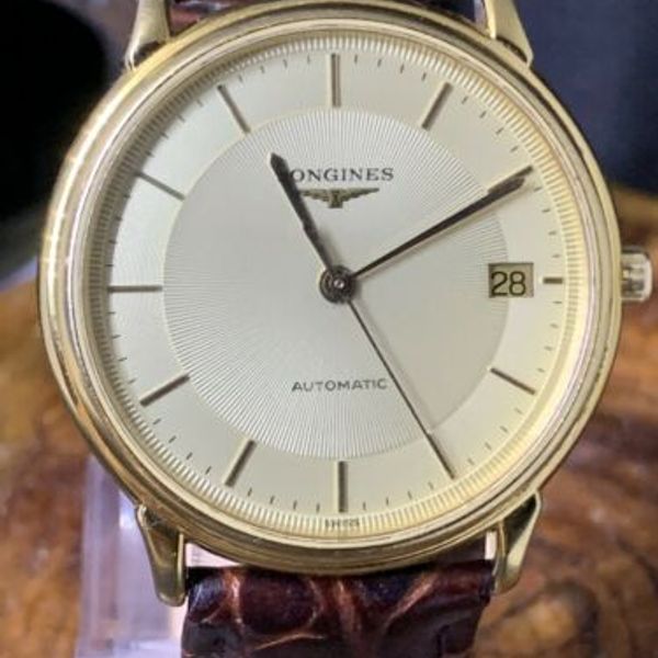 Longines Record Collection Automatic White Dial Men's Watch L619.2 ...