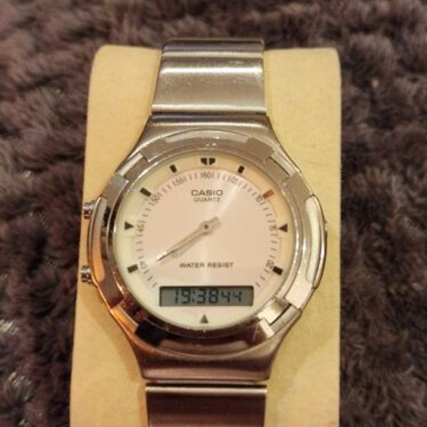 Rare CASIO Mens Quartz MTA-1000 (Mod 1301) Ana Digi Quartz Chrono Watch ...
