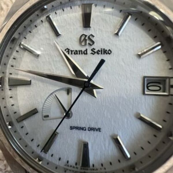 Grand Seiko Spring Drive Snowflake 41mm. Titanium No Box No Papers. Pre ...