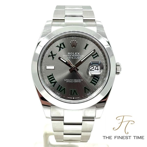 Rolex Datejust 41 126300 Slate Oyster 126300 Wimbledon - July 2024 ...