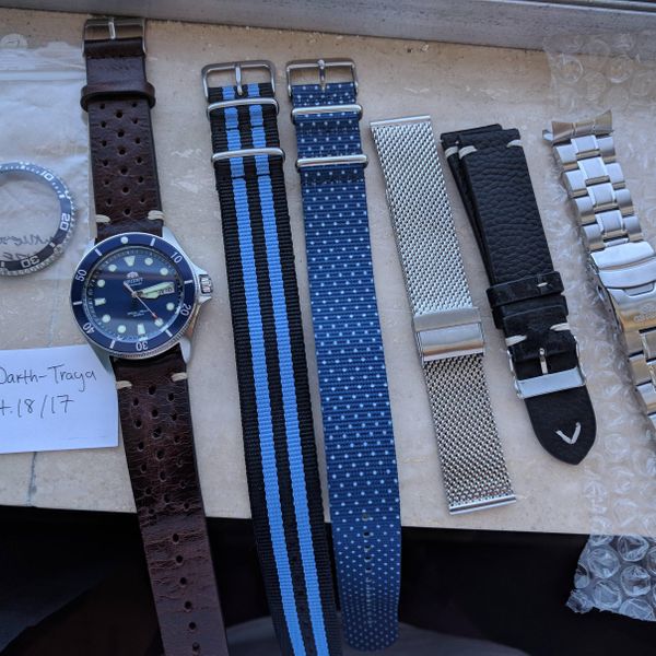 [WTS] Orient Ray 2 Blue w/ Yobokies Bezel and Bezel Insert Mod ...
