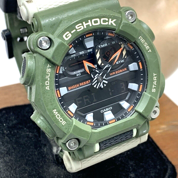 Casio Men's Watch GA900HC G-Shock Digital Analog Quartz Green Sport ...