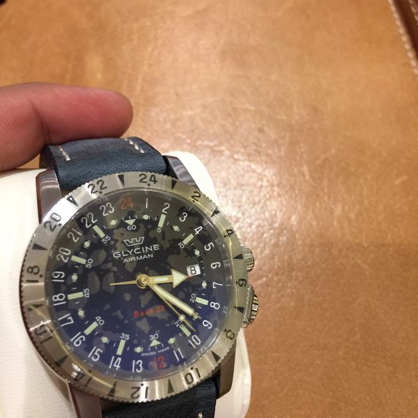 Glycine Base 22 Purist 24H Watch | WatchCharts Marketplace